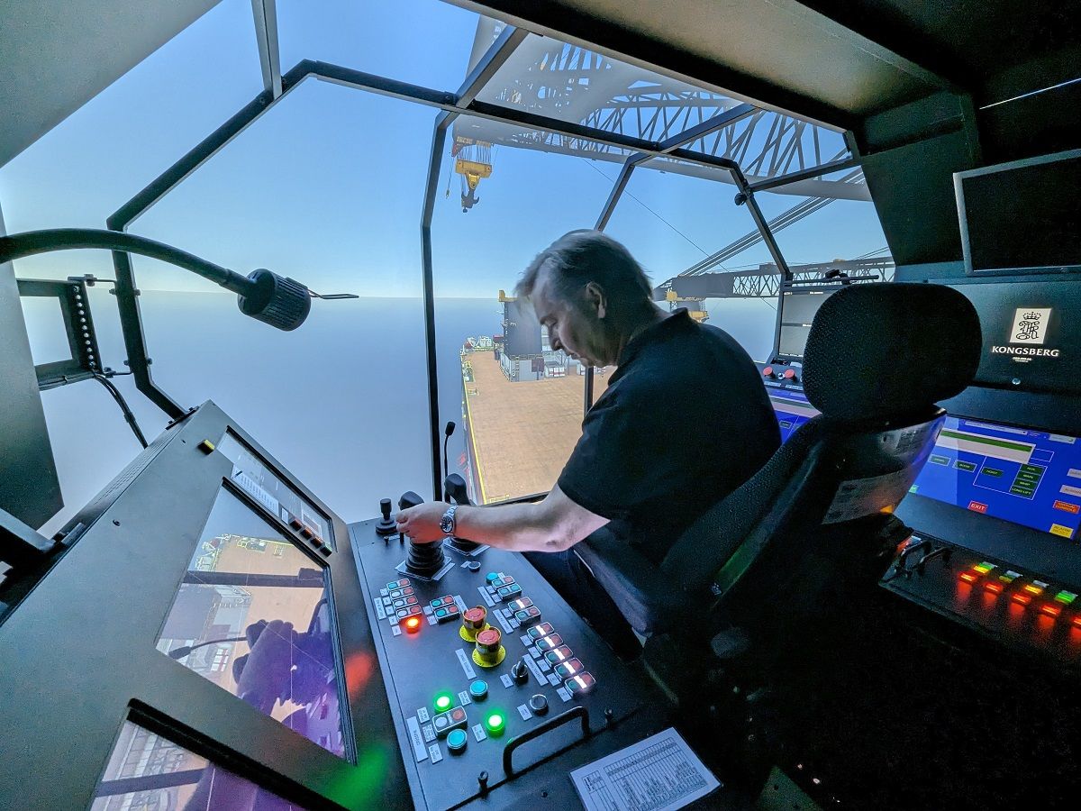 3D Perception Transforms Heerema's Crane Simulators | Halldale Group