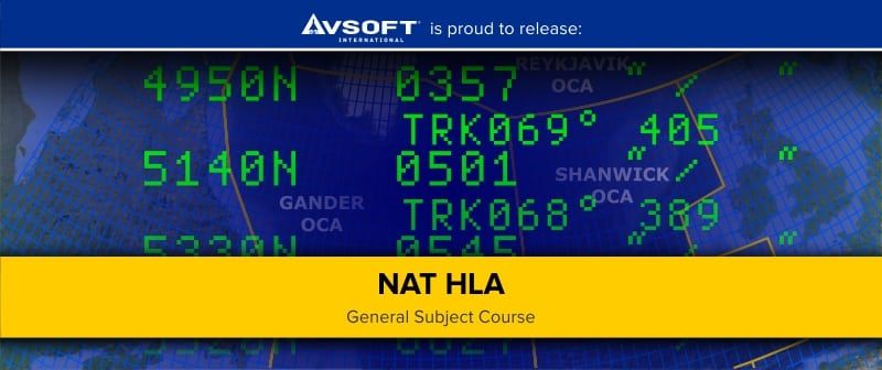 Avsoft introduces NAT HLA Course for pilots | Halldale Group