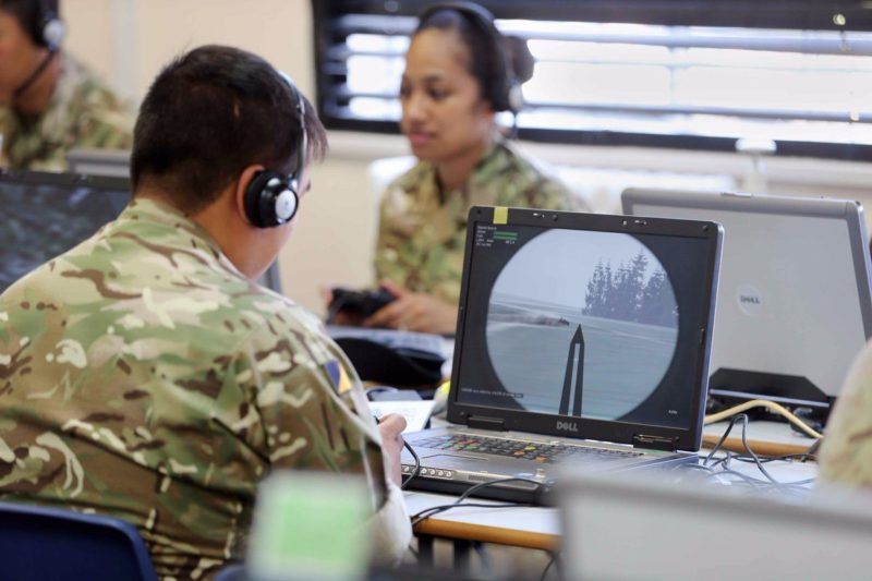 British troops use new NSC system UVBT for virtual training | Halldale ...