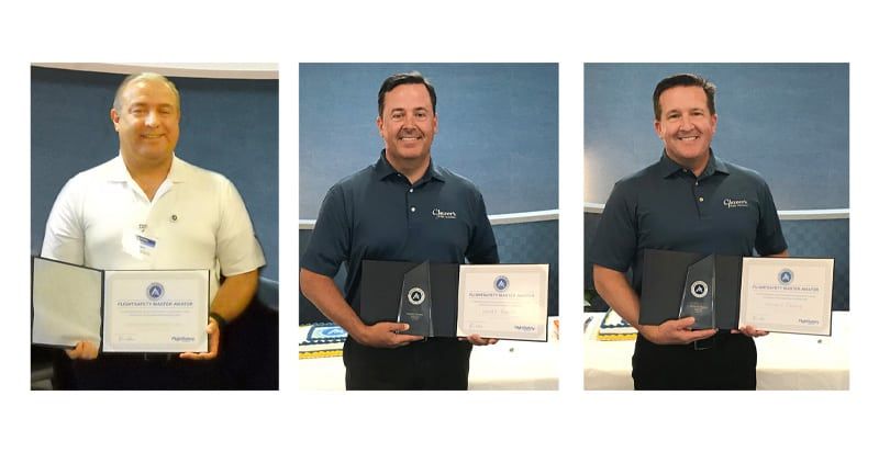 FlightSafety Dassault Falcon pilots first to become Master Aviators ...