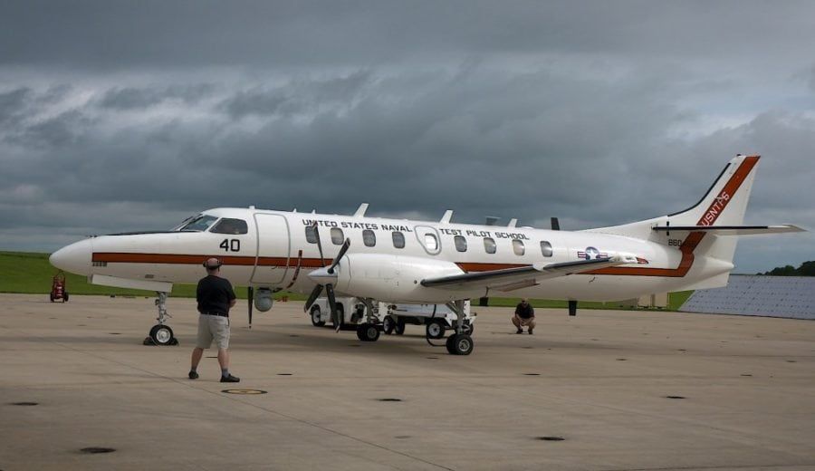 US Naval Test Pilot School's new flying classroom takes flight ...