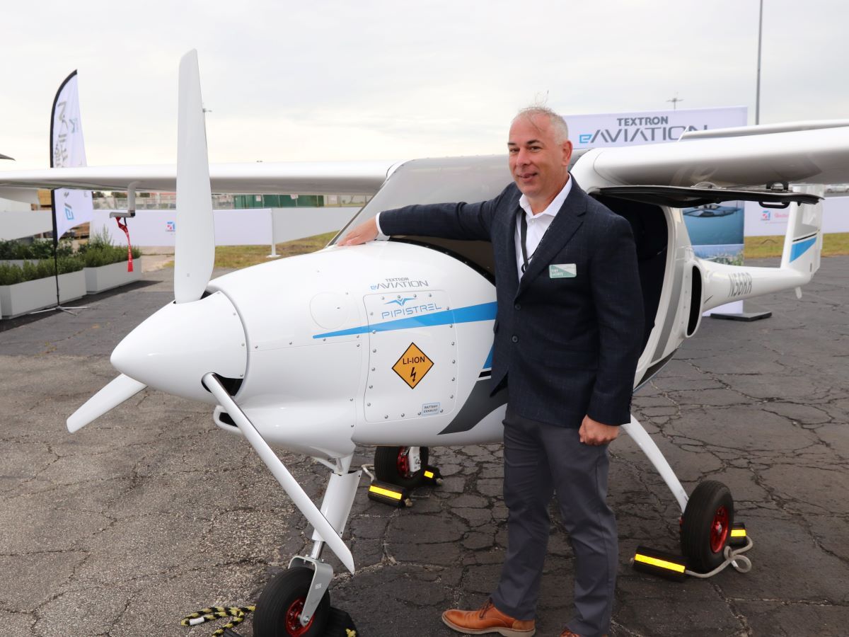 Textron Showcases 1st Type-Certified Electric Trainer | Halldale Group