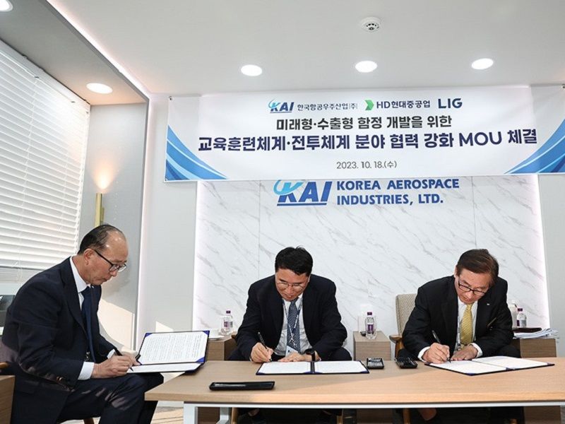 KAI, HD Hyundai Heavy Industries, and LIG Nex1 to Develop Naval Training Solutions | Halldale Group