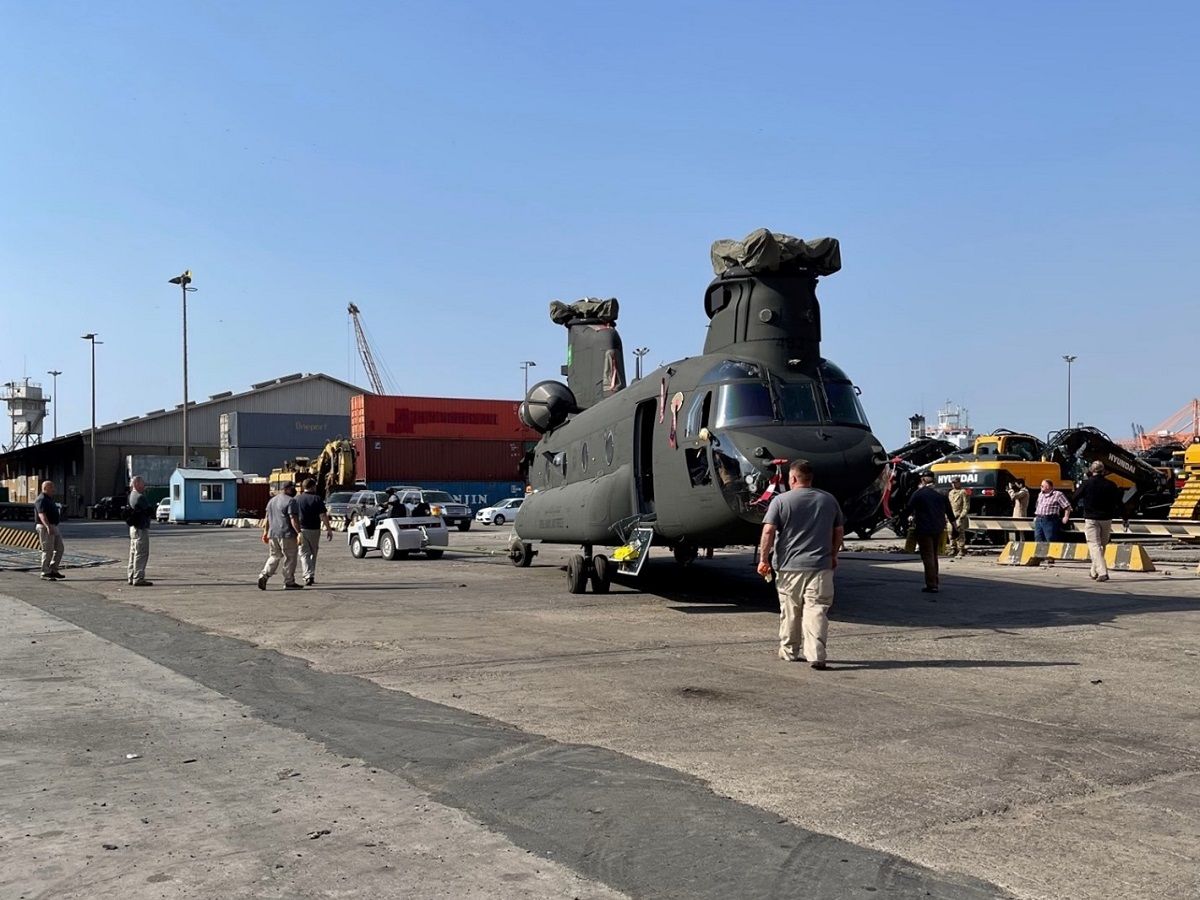 CH-47F Chinooks Arrive in Kingdom of Saudi Arabia | Halldale Group