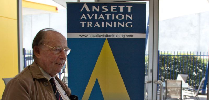 Ansett Aviation celebrates oldest instructor, John Laming | Halldale Group
