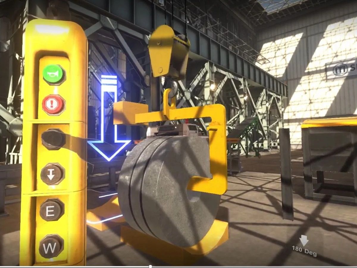 ITI Brings New Features to VR Crane Simulator | Halldale Group