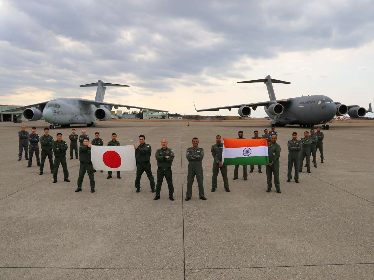 IAF & JASDF Transport Aircraft Train Together | Halldale Group