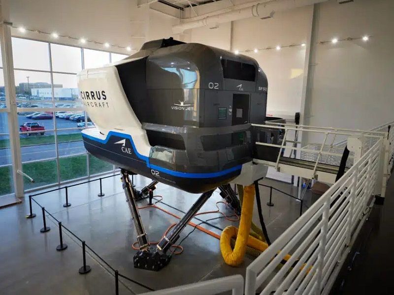 Cirrus Aircraft Adds 2nd Vision Jet Simulator to Fleet | Halldale Group