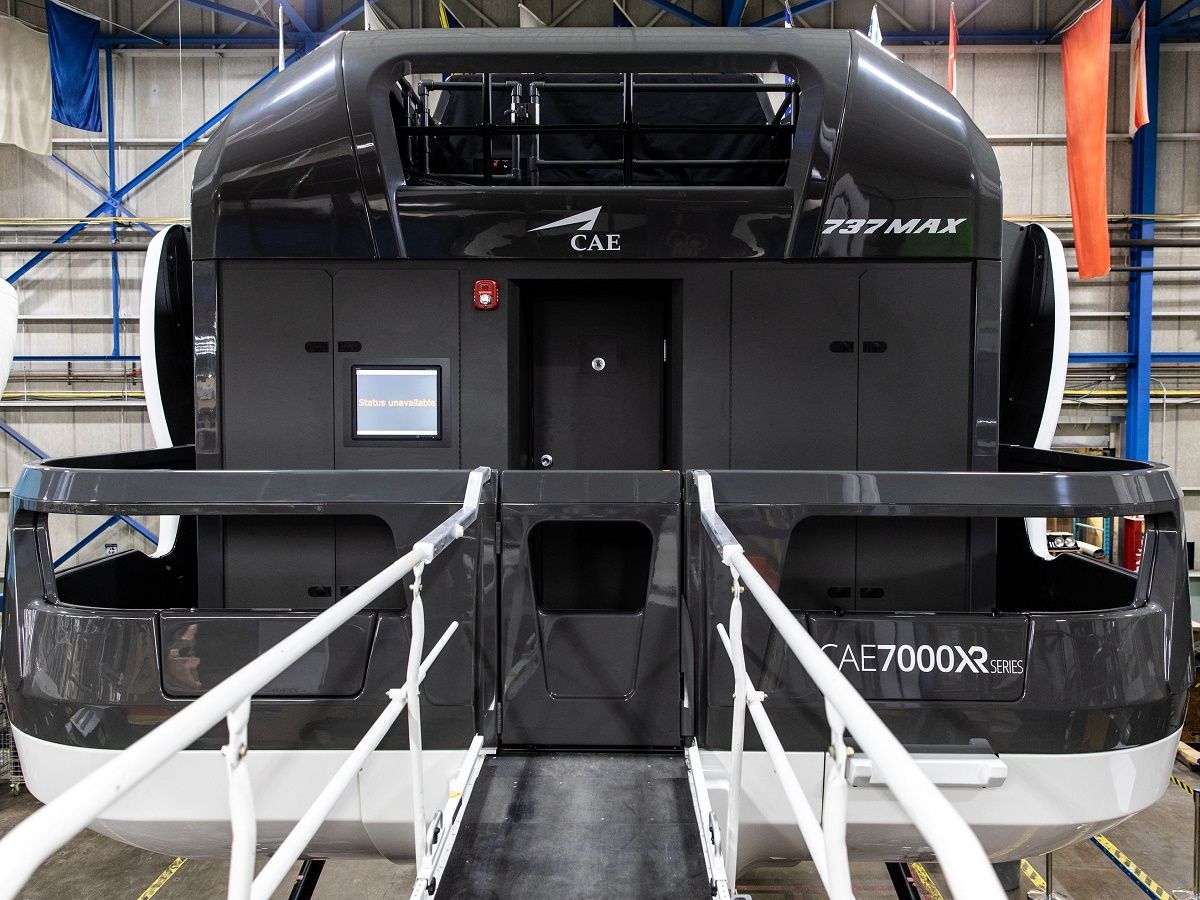 CAE Deploys First B737 MAX FFS in Europe | Halldale Group