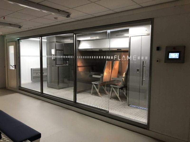 KLM install new Flame Aviation fire trainer | Halldale Group
