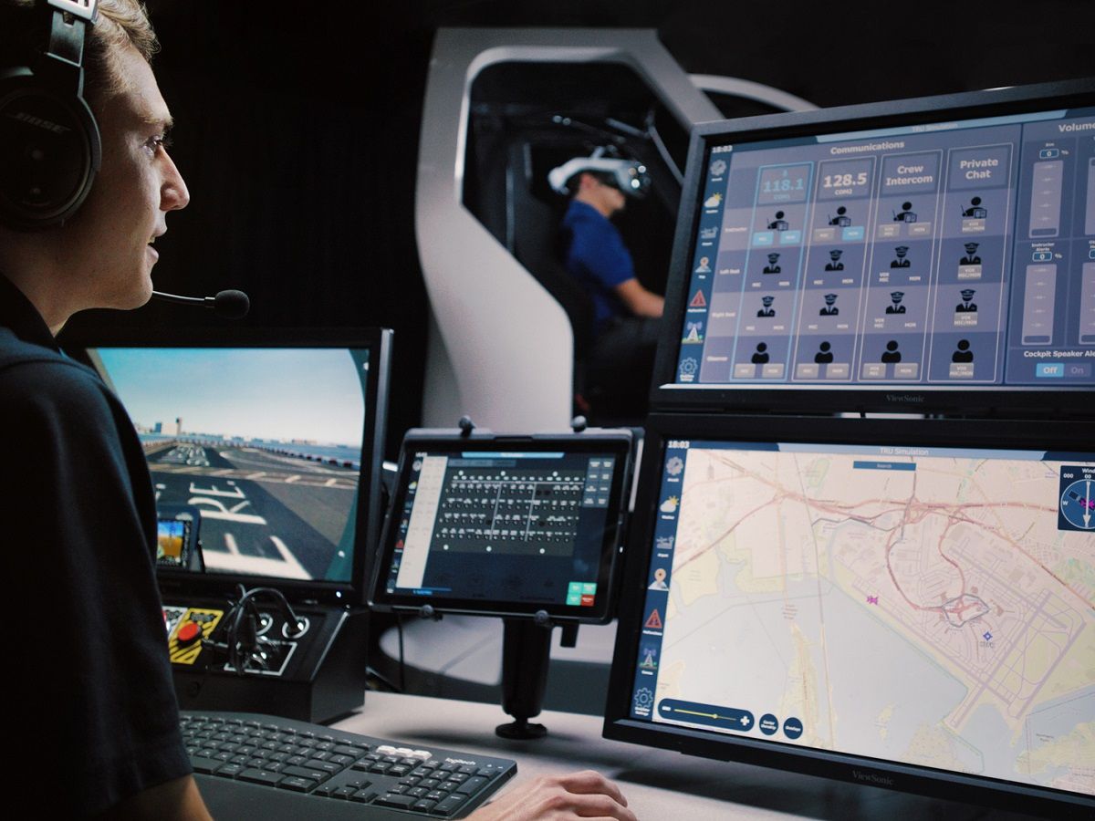 TRU Simulation Launches VR Flight Simulator | Halldale Group
