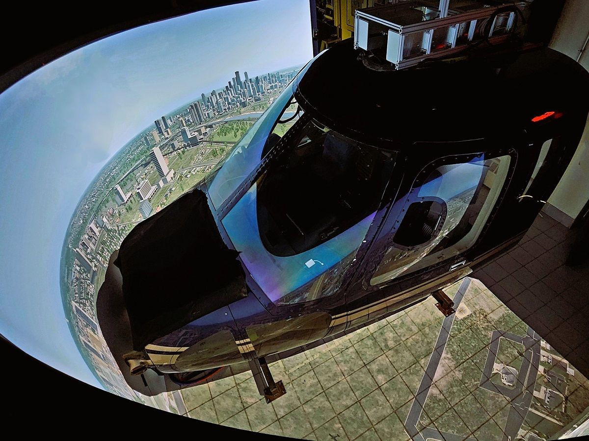 Tech Deep Dive: SimVIS’s Rotary/eVTOL Visual System Solution | Halldale ...