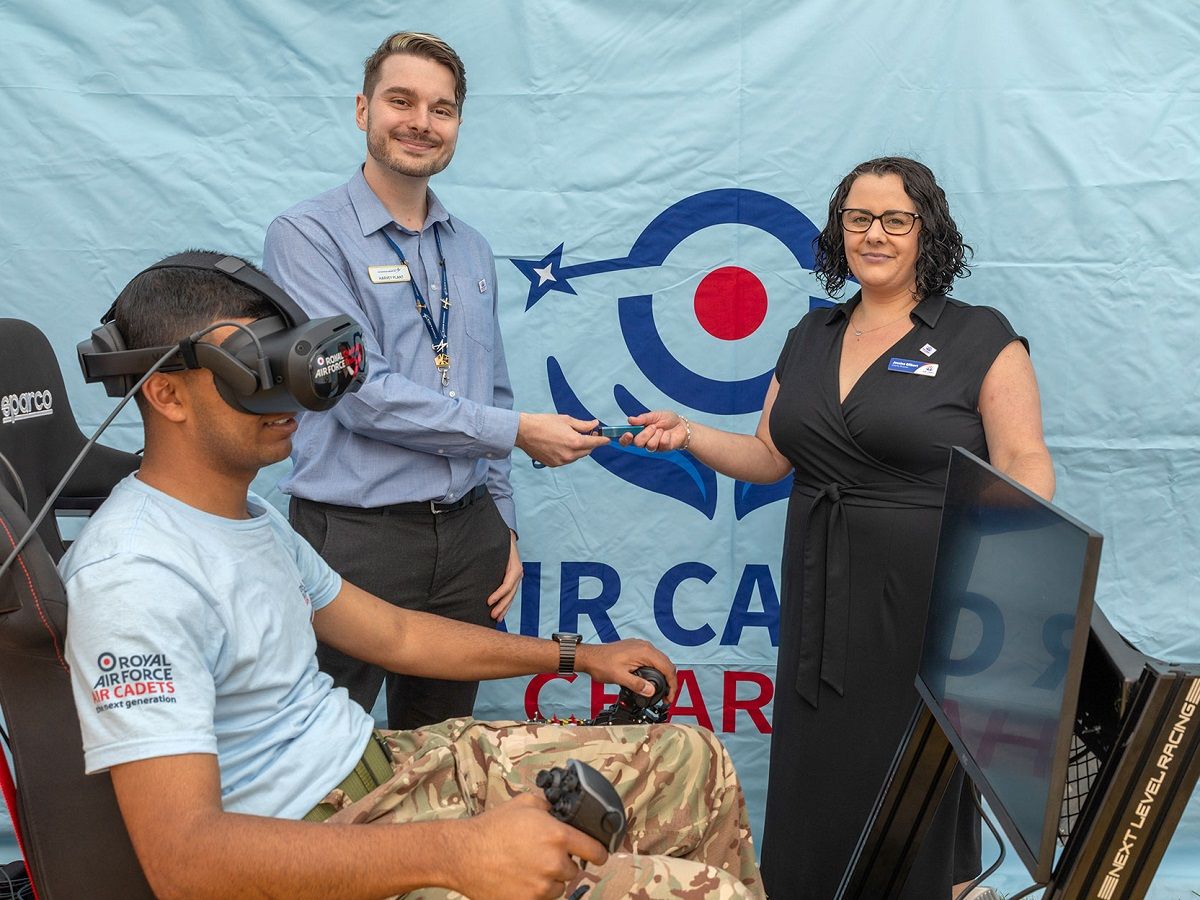 RAF Cadets Soar with New Simulation Gift | Halldale Group
